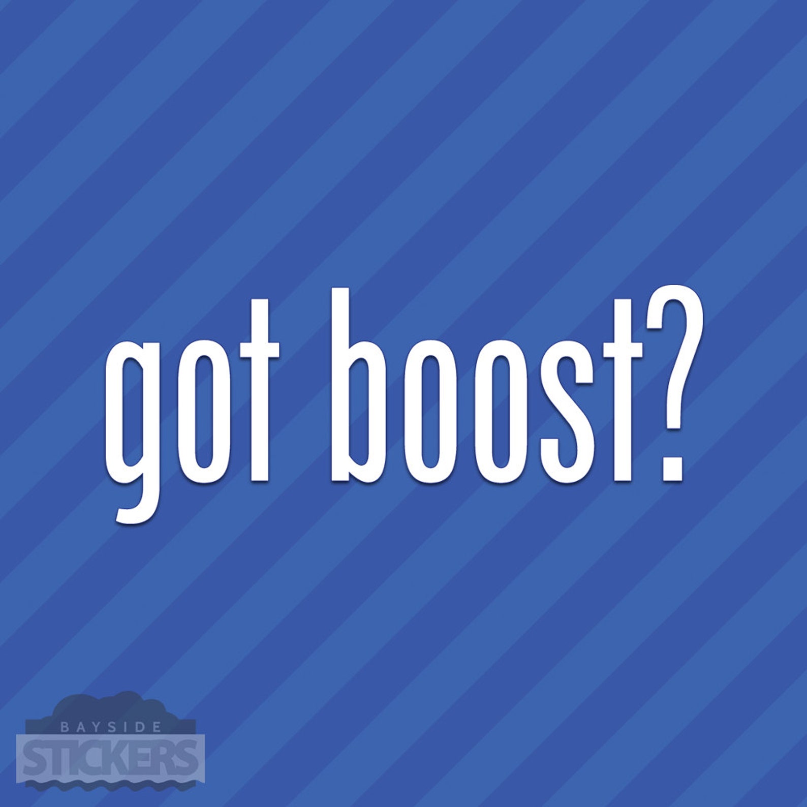 Got Boost Vinyl Decal Sticker JDM Boosted Turbo Charged NOS | Etsy