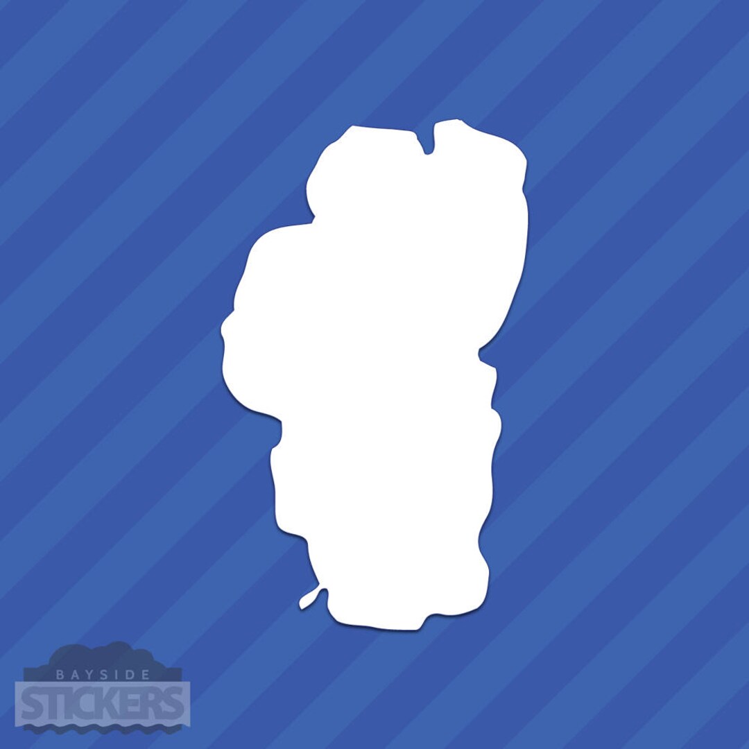 Lake Tahoe Outline Vinyl Decal Sticker - Etsy
