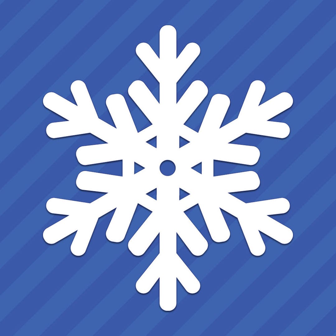 Snowflake Vinyl Decal Sticker - Etsy