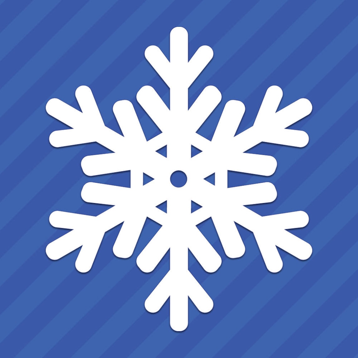 Snowflake Vinyl Decal Sticker - Etsy
