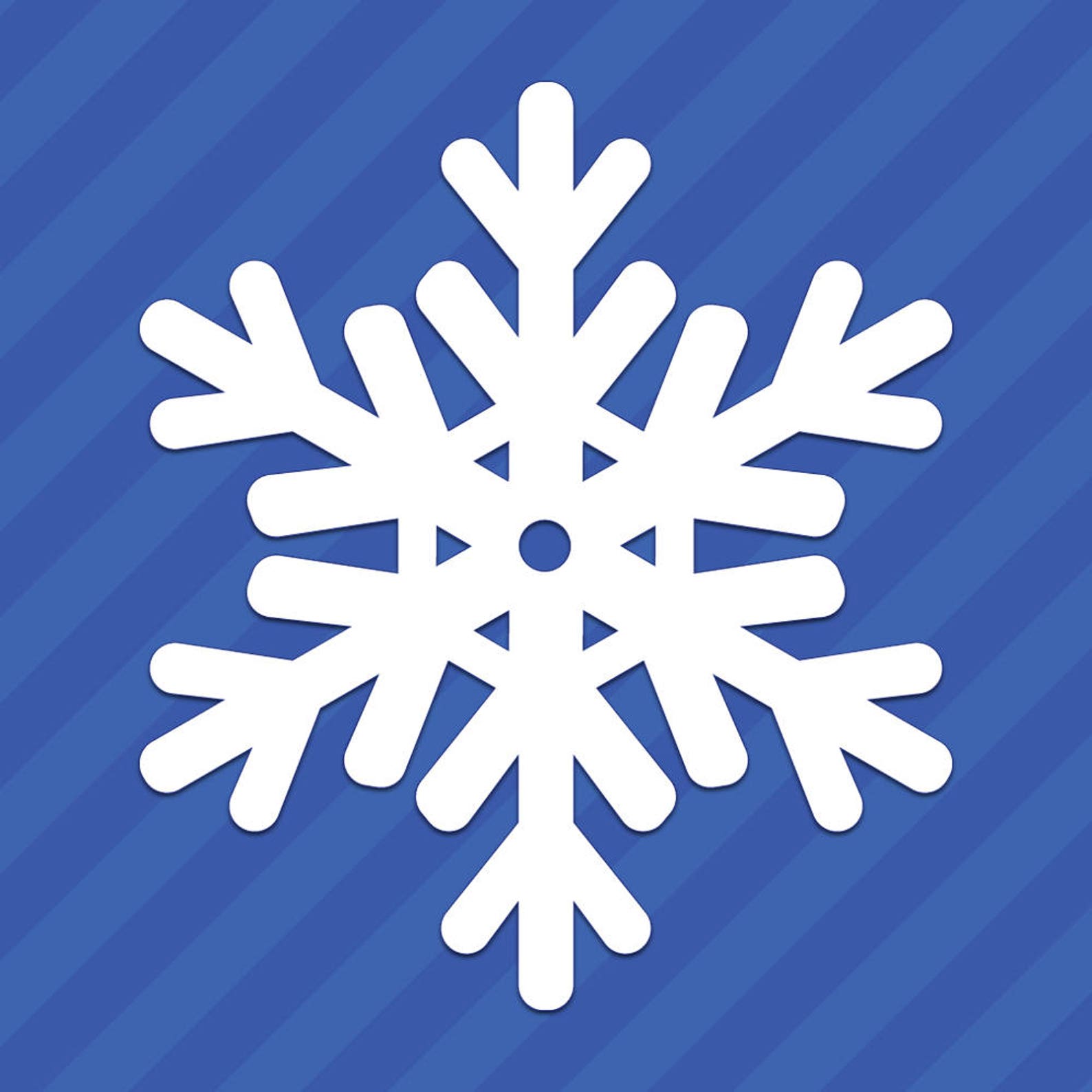 Snowflake Vinyl Decal Sticker | Etsy
