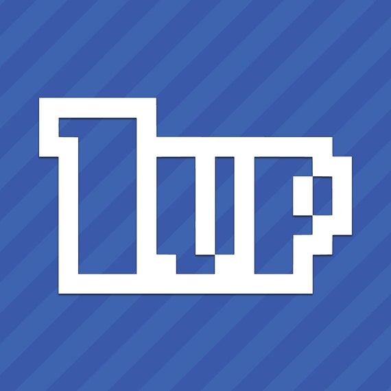 1 up One up Vinyl Decal Sticker | Etsy