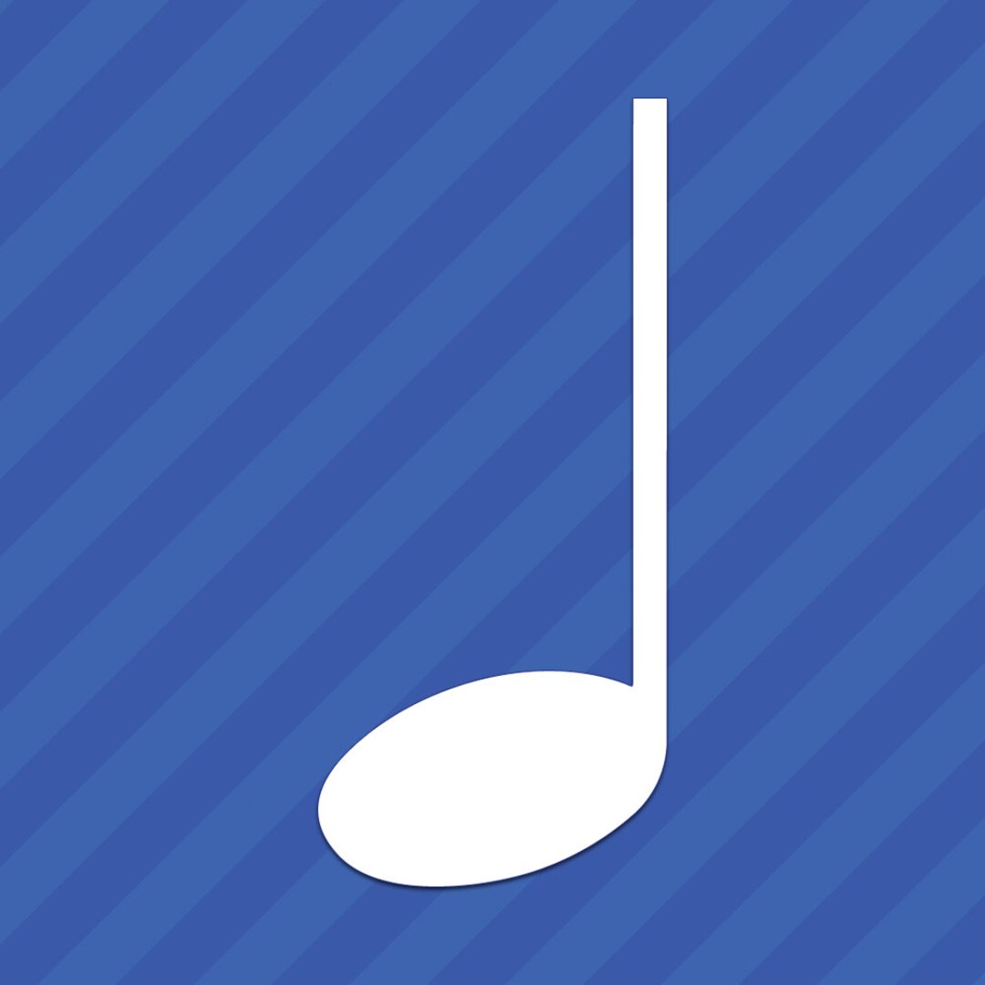 Quarter Note Crotchet Music Vinyl Decal Sticker - Etsy