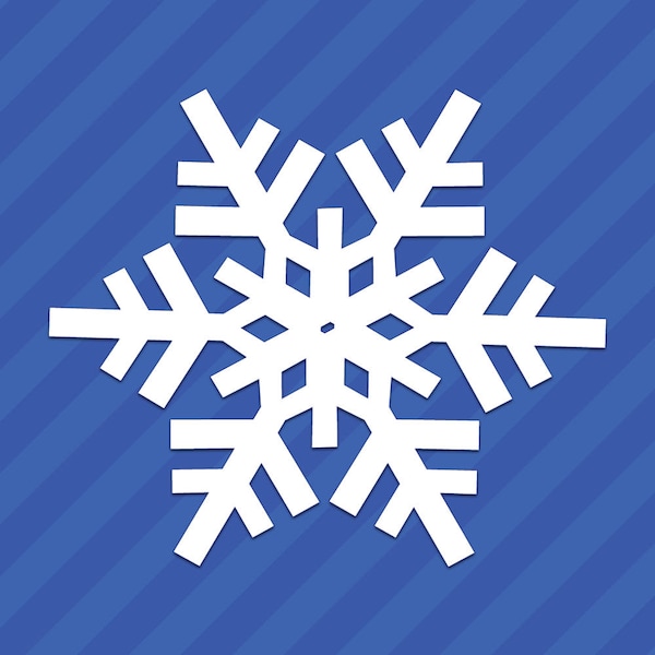 Snowflake Sticker Decals - Etsy
