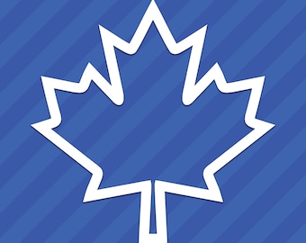 Canadian Flag Vinyl Decal Sticker Canada Maple Leaf - Etsy
