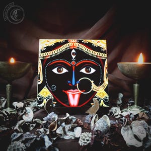 Ceramic Tile Decor - Maha Kali - - Etsy