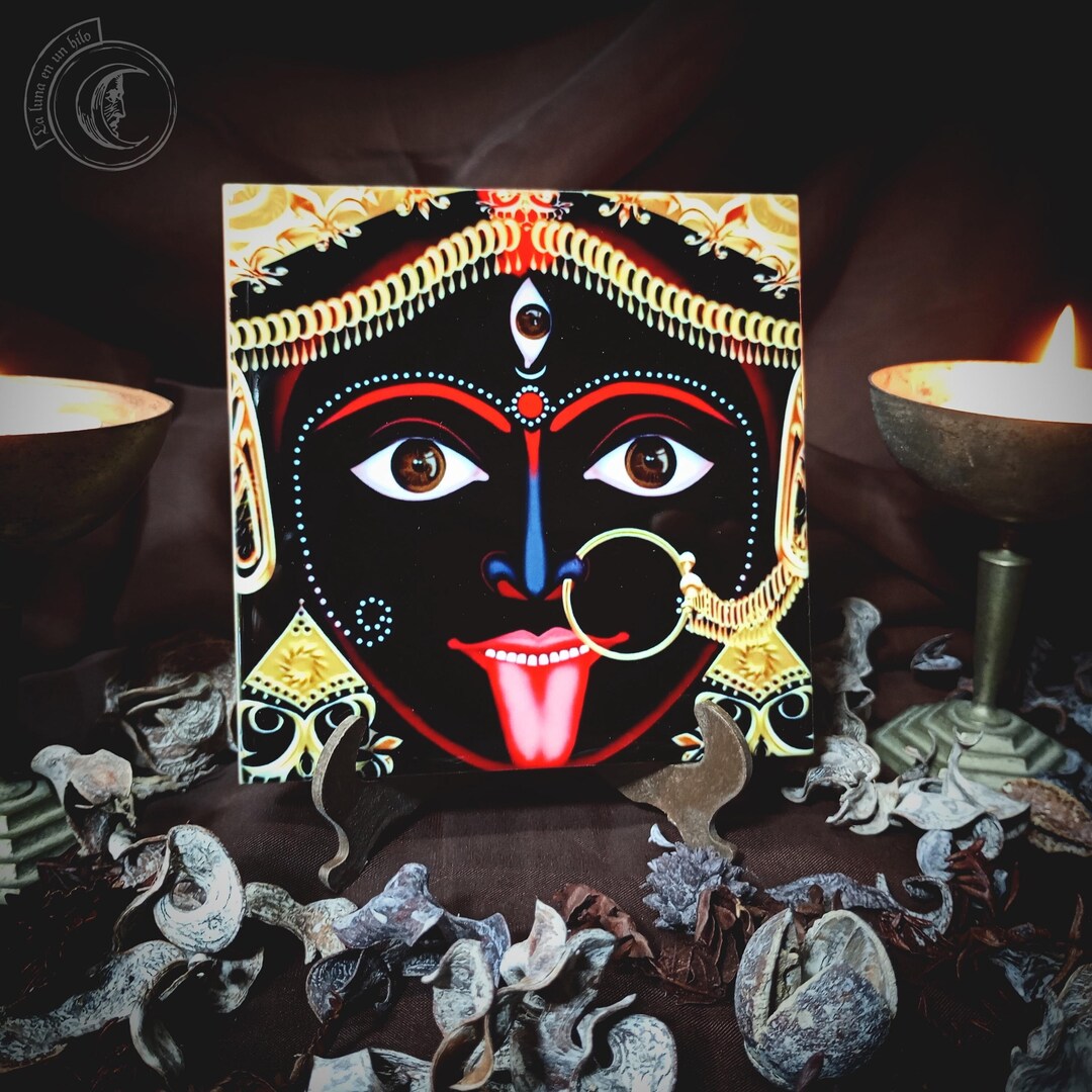 Ceramic Tile Decor - Maha Kali - - Etsy
