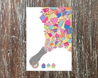 Shooting Birthday Card - Etsy