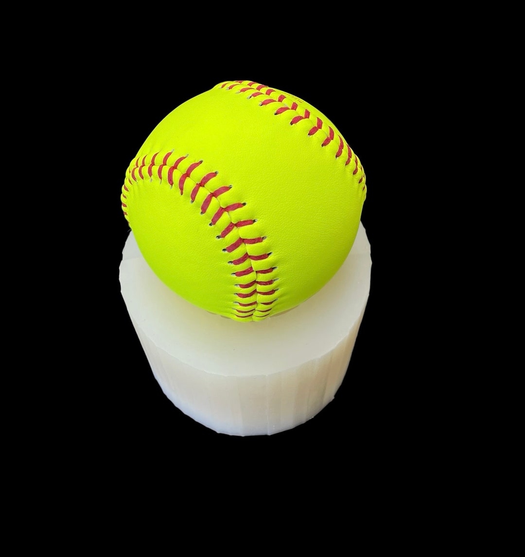 3D Silicone Softball Mold - Candle Soap Resin Mold - Etsy