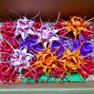 Paper Origami Spider Lily - Lycoris Radiat - Etsy