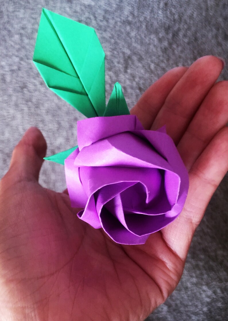 Origami roses paper roses rose bouquet Bridal bouquet | Etsy