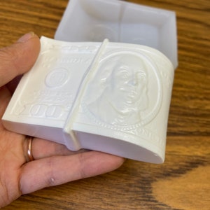 Silicone US 100 Dollar Bill Money Mold - Soap Resin Wax Mold - the ...