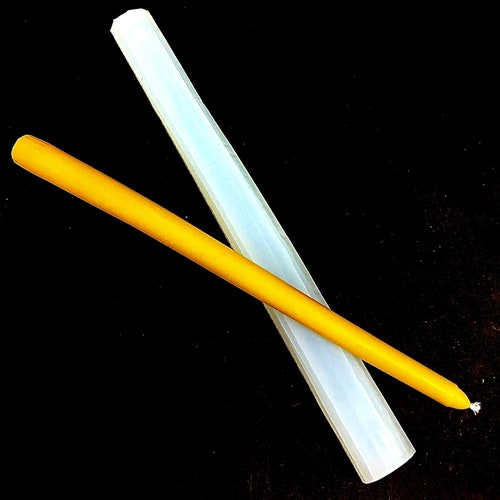 Silicone Colonial Taper Candle Mold Single Cavity 9.75 - Etsy