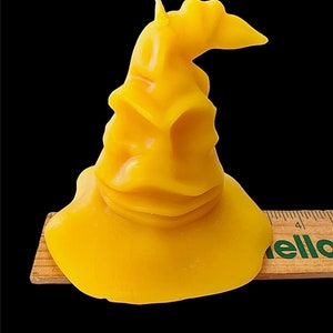 3” 3D Silicone Wizard Hat Mold - Sorting Hat Mold for Candle Soap Resin ...