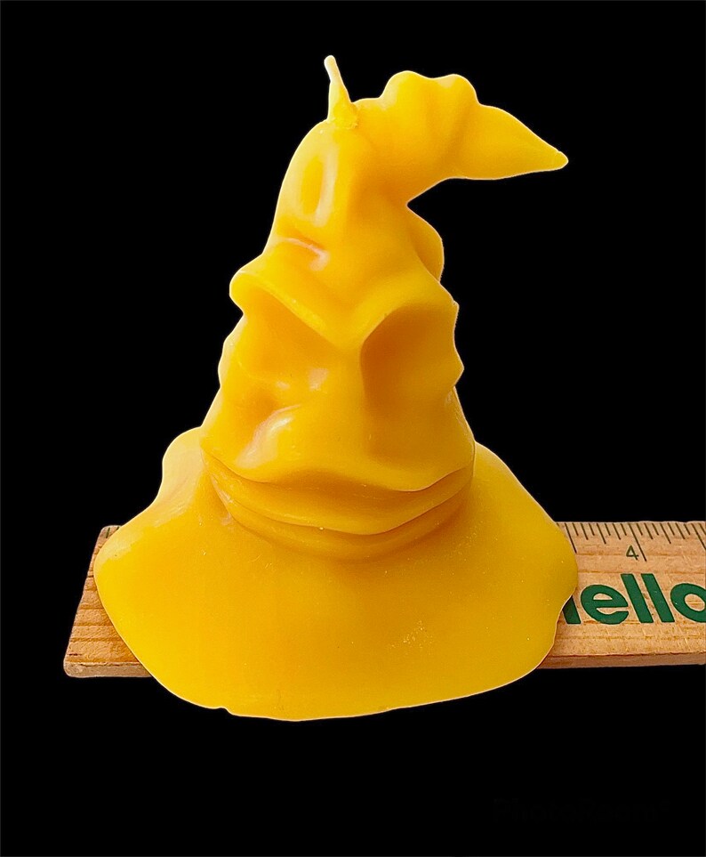 3” 3D Silicone Wizard Hat Mold - Sorting Hat Mold for Candle Soap Resin ...
