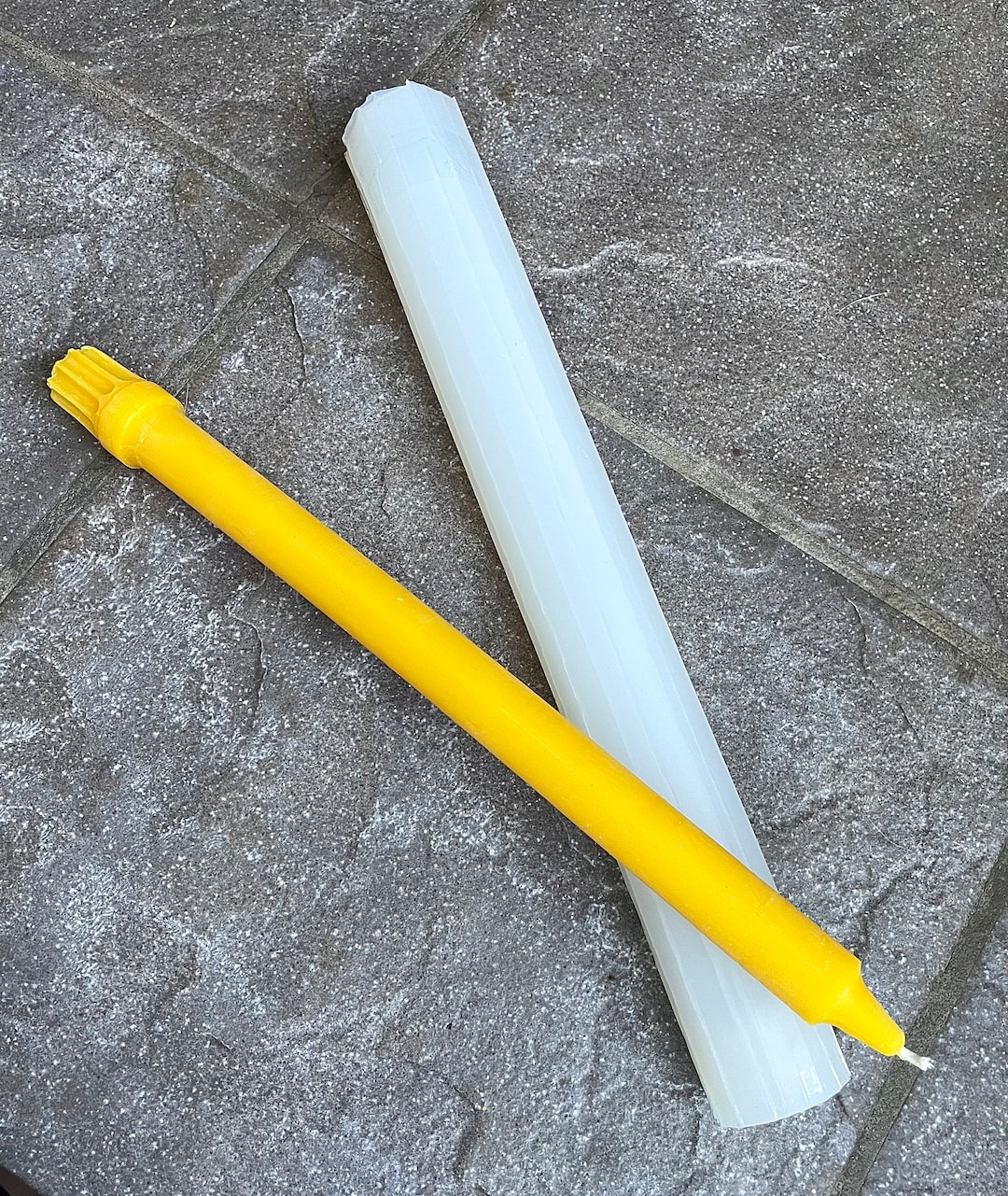 12 1/4” Silicone Colonial Taper Candle Mold - Etsy