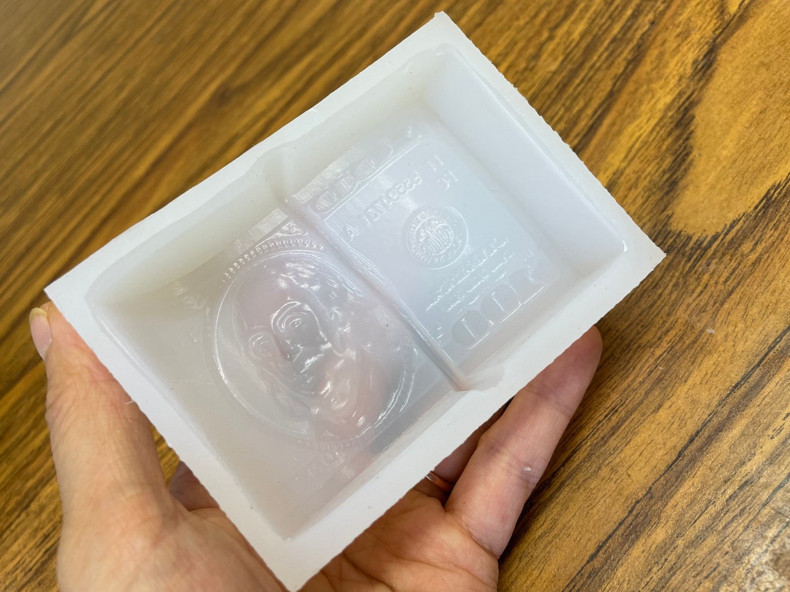 Silicone US 100 Dollar Bill Money Mold Soap Resin Wax Mold - Etsy