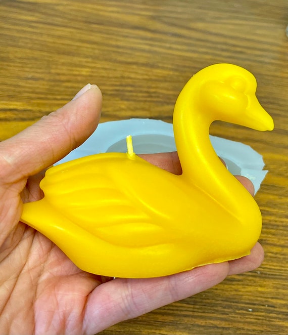 3D Silicone goose swan mold goose swan candle soap mold | Etsy