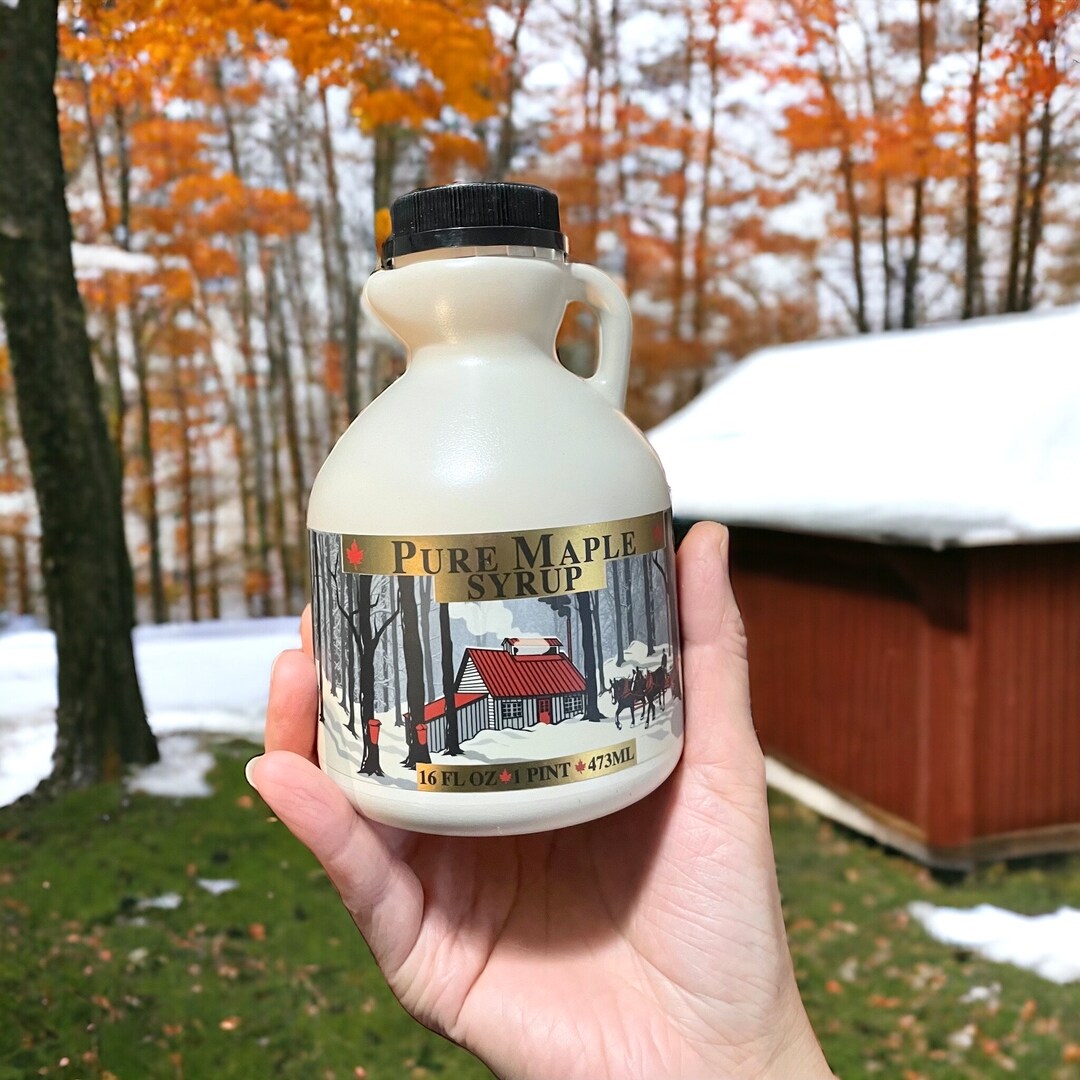 Premium Pure Maple Syrup - 100% Grade A Amber Rich Flavor - Gourmet ...