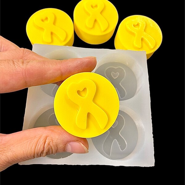 Breast Cancer Awareness Silicone Mold - Etsy