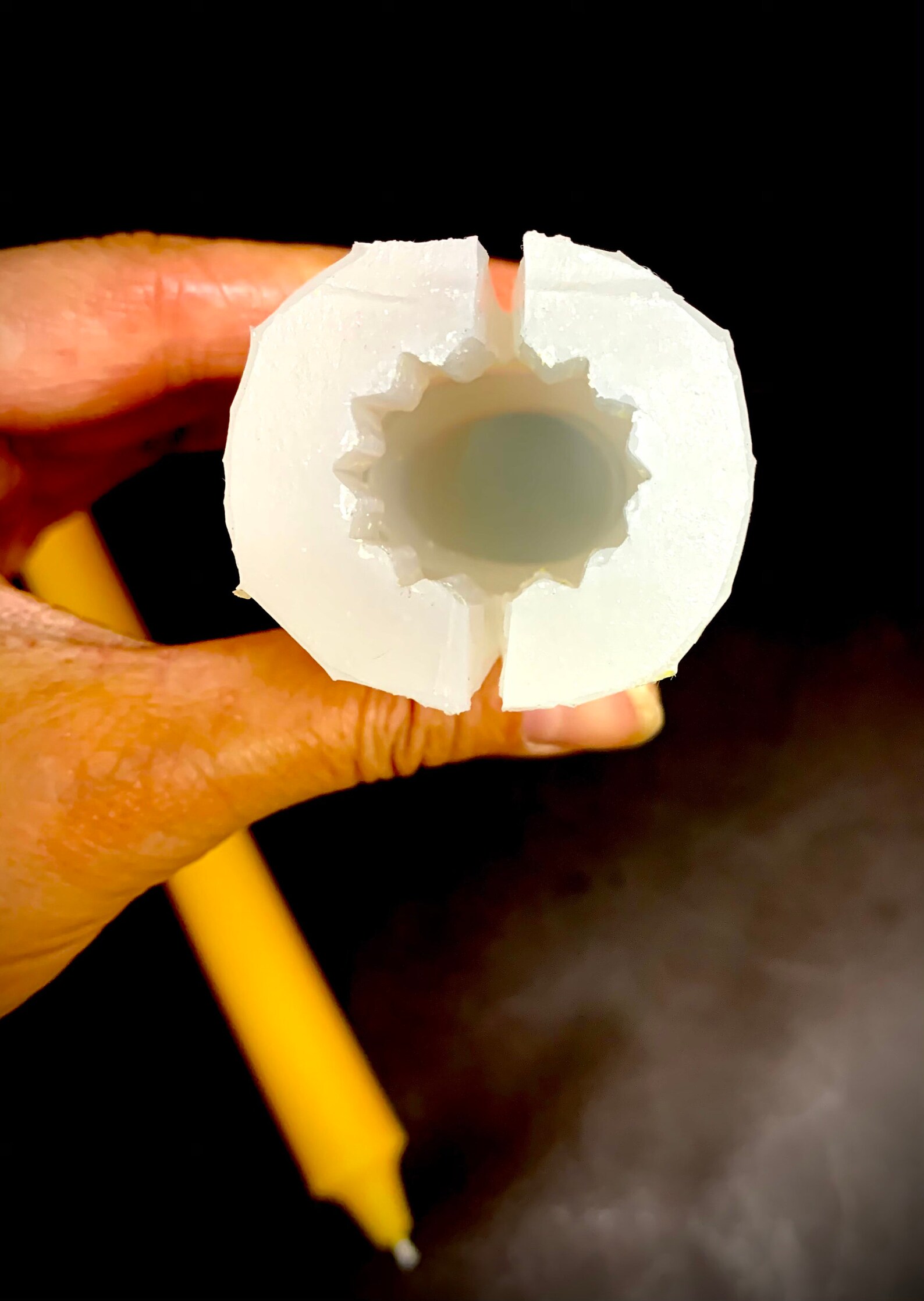 Silicone Colonial Taper Candle Mold - Single Cavity - 9.75” - Handmade ...