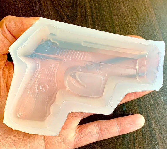 Silicone Gun Mold Pistol Soap Making Candle Making - Etsy