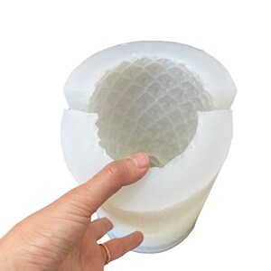 Life Size 3D Silicone Pineapple Mold - Pineapple Candle Soap Resin ...