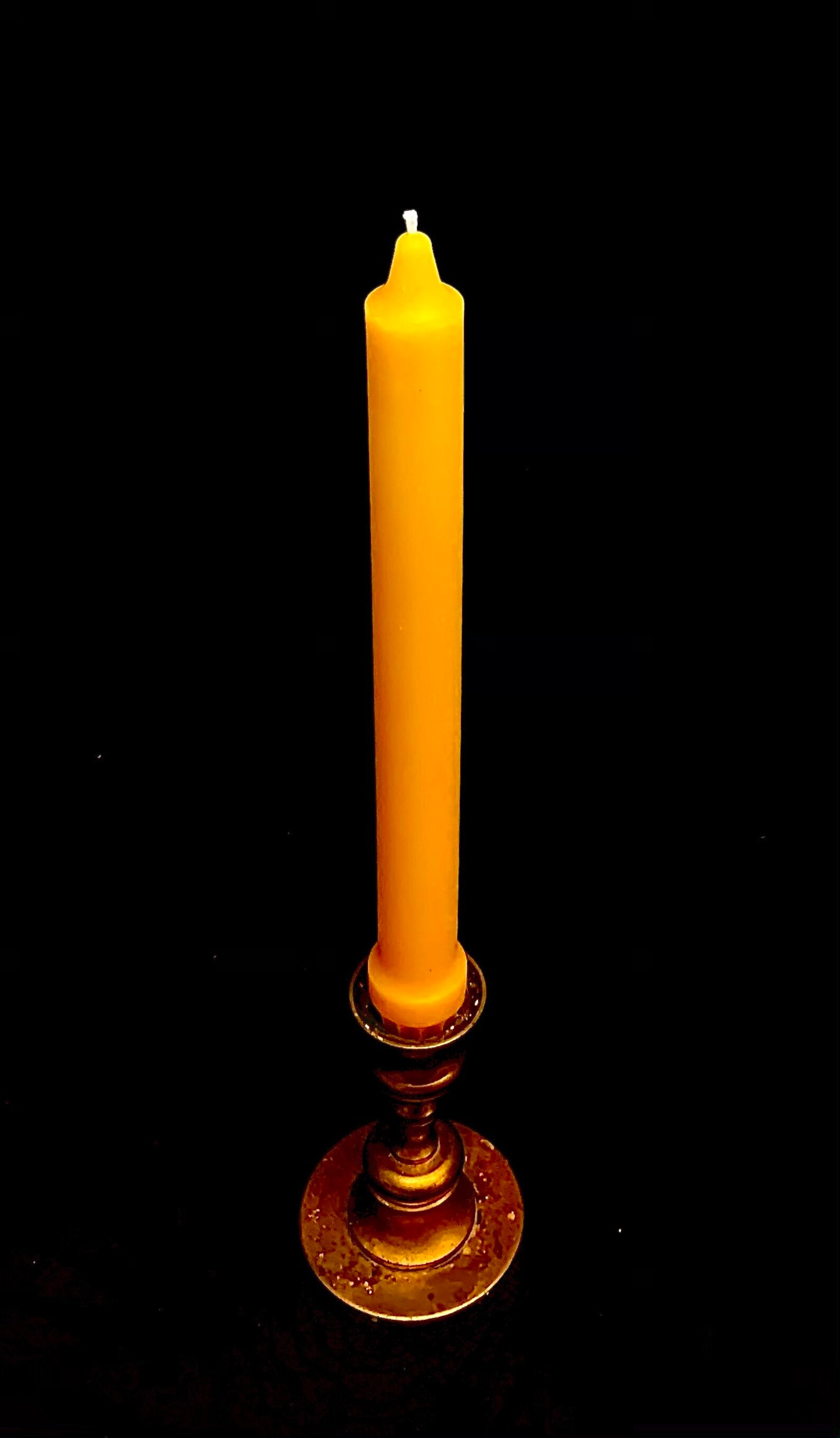 Silicone Colonial Taper Candle Mold - Single Cavity - 9.75” - Handmade ...