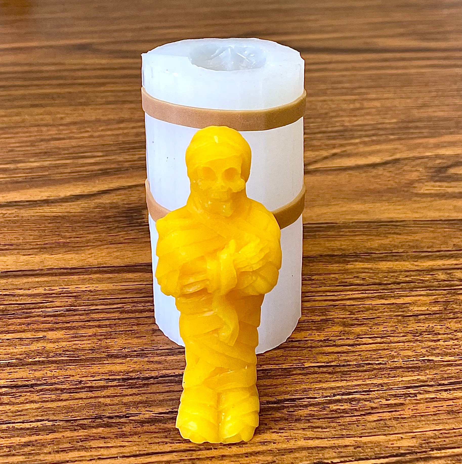 Small 3D Silicone Mummy Mold mummy ornament mold Halloween | Etsy