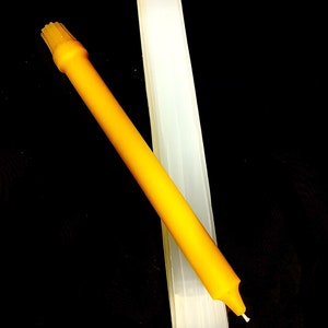 Silicone Colonial Taper Candle Mold - Single Cavity - 9.75” - Handmade ...