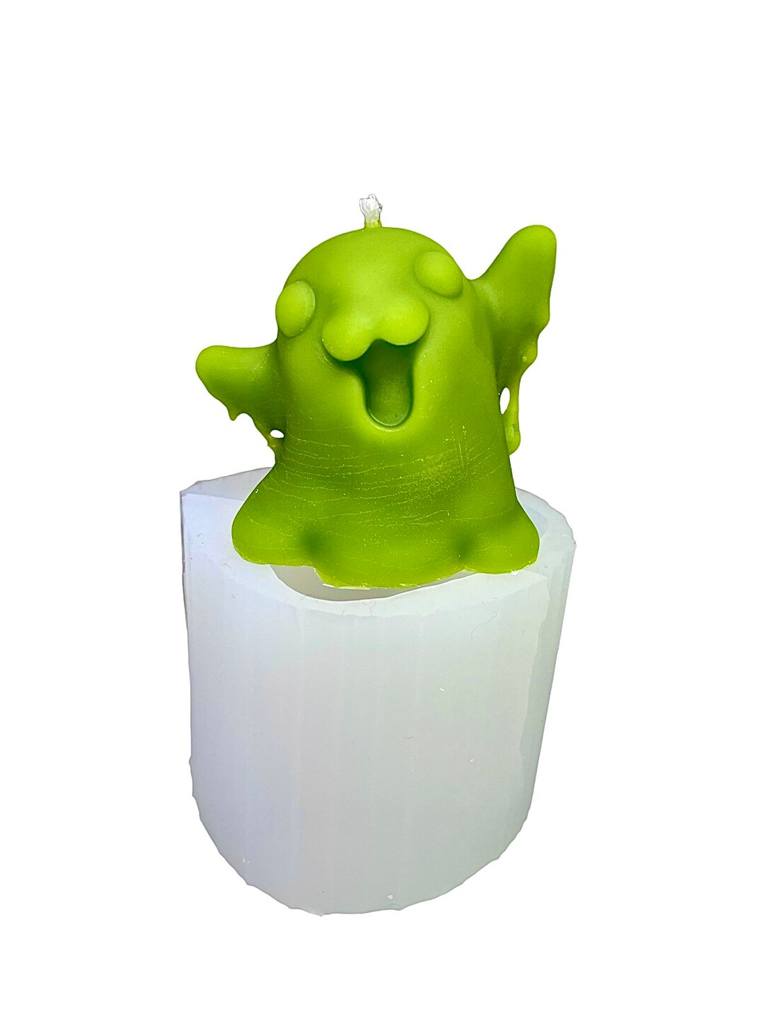 2 Small Cute 3D Silicone Ghost Mold Halloween Candle Soap - Etsy
