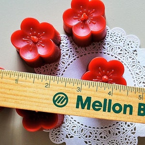 Silicone Flower Mold - Votive Candle Mold - Floating Candle Mold ...
