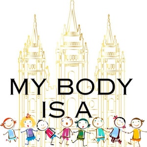 My Body is a Temple Printable - Etsy