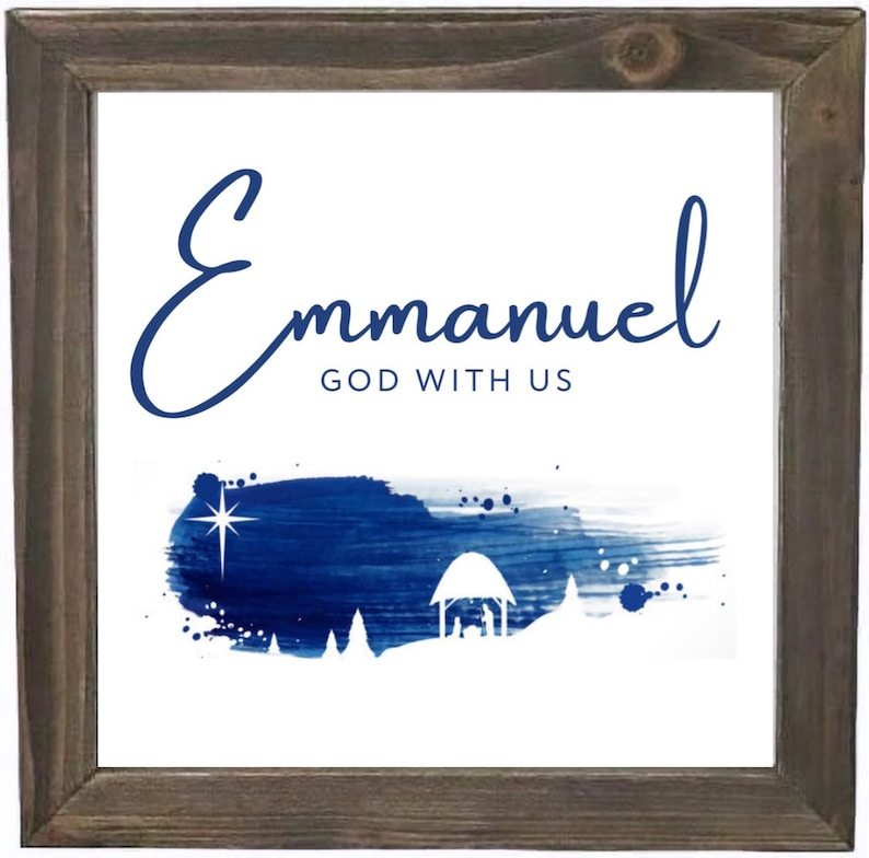 Emmanuel God With Us Digital Print LDS Art Church of Jesus Christ ...