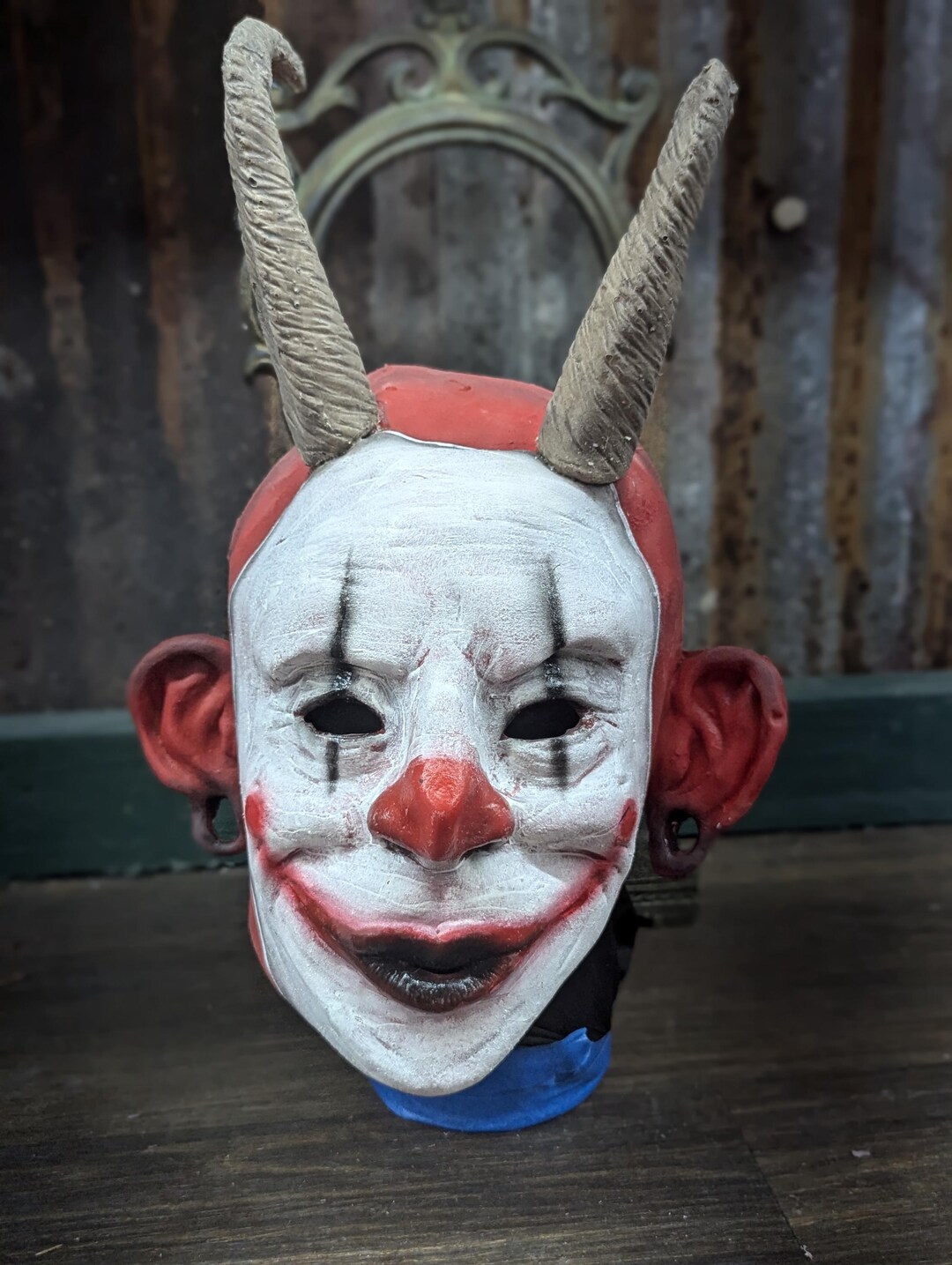 Demon Joker Joe Mask - Etsy