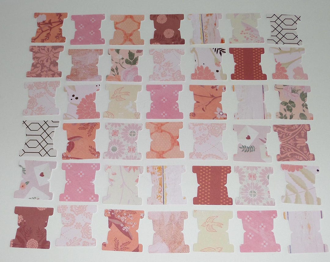 20 Divider Tabs, Planner Tabs, Junk Journal Tabs, Die Cuts, Cardstock ...