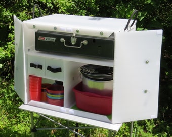 Items similar to Field Kitchen, Camping Kitchen, Chuck box - the ...