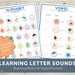 Learning Letter Sounds | Alphabet and Vowel Sound Practice | Busy ...