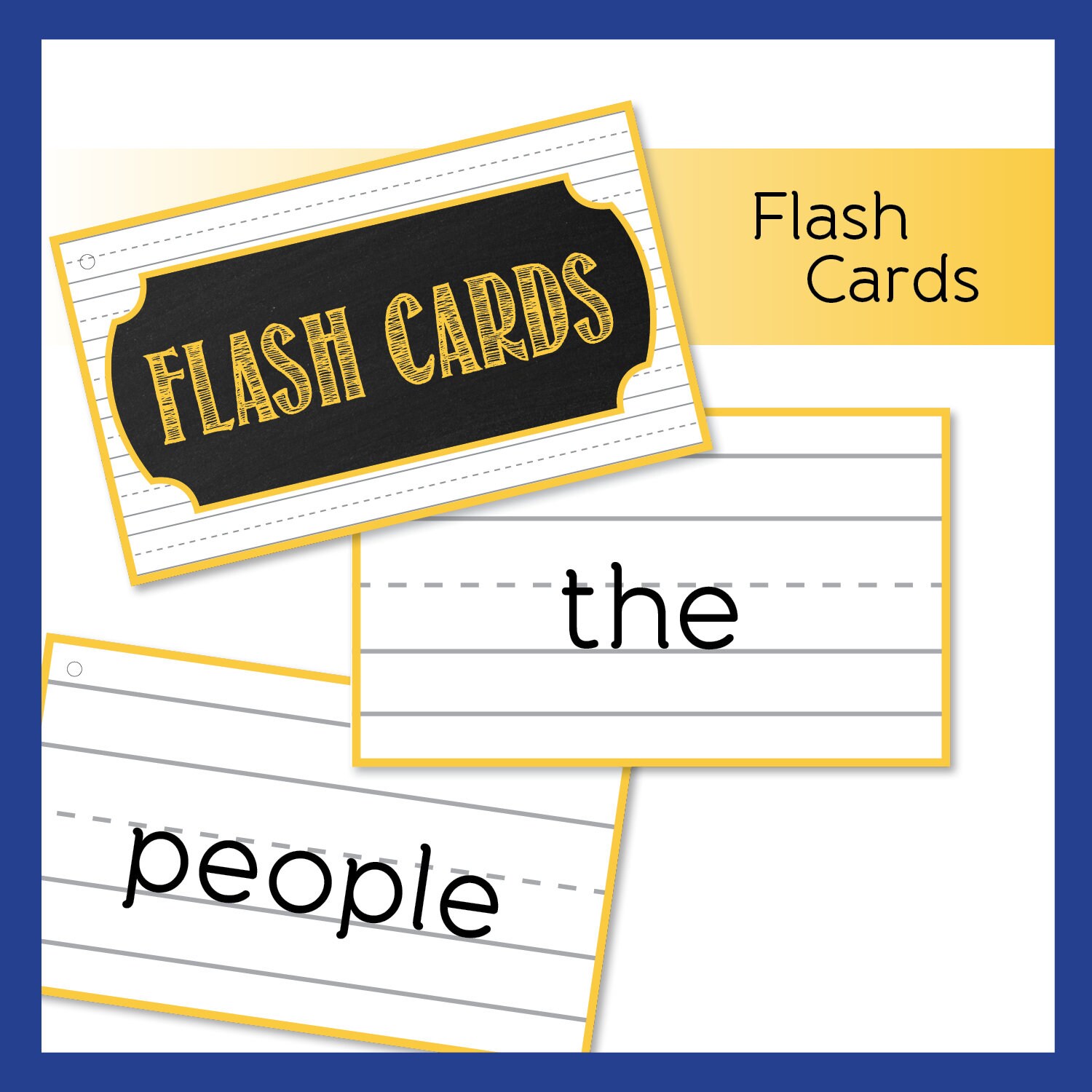 Chalkboard Word Wall | Memory Game | Flash Card Set - Etsy