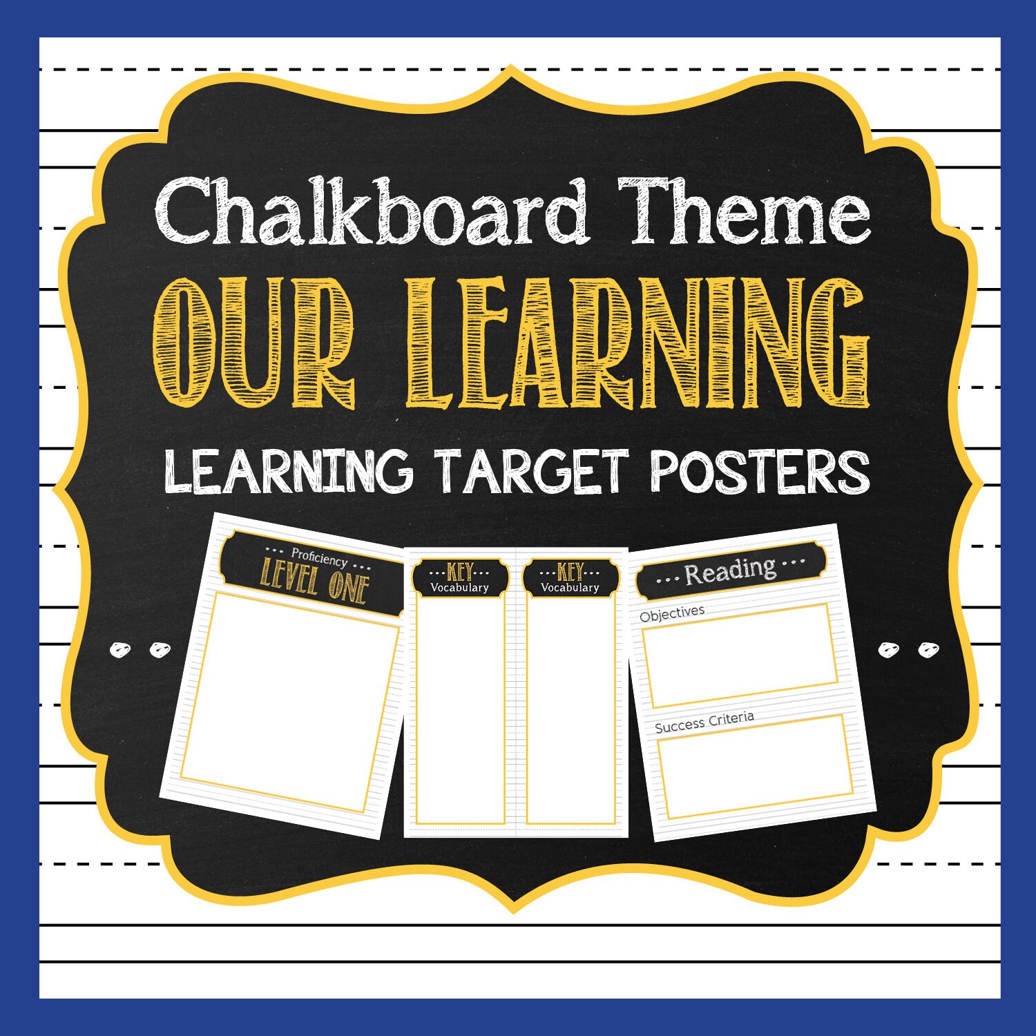 Learning Objectives | Targets | Proficiency Scales | Bulletin Board ...