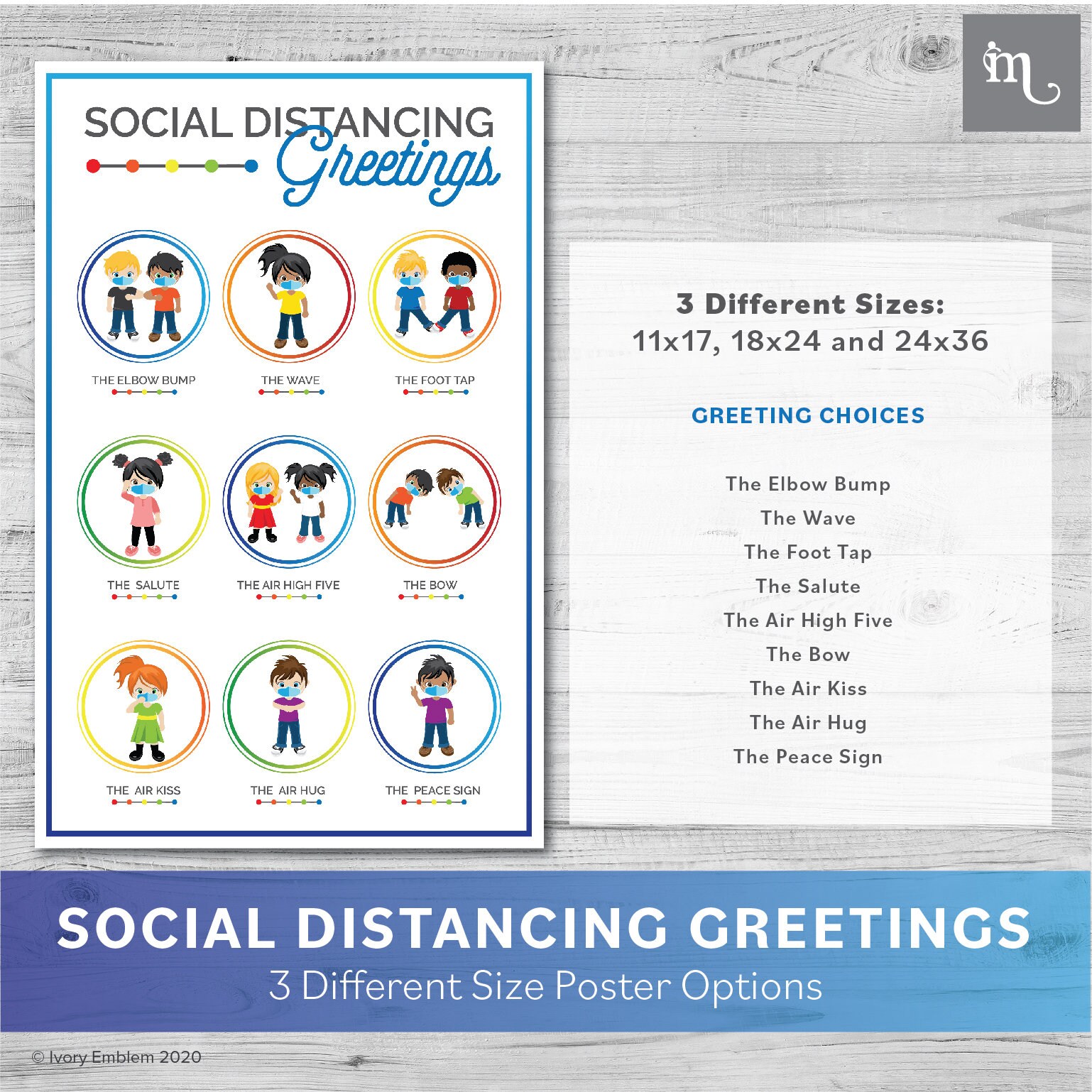Social Distancing | Greetings Poster - Etsy