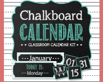 Teal Chalkboard - Etsy