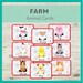 Printable Cute Animal Flashcards Dice and Memory Game - Etsy UK
