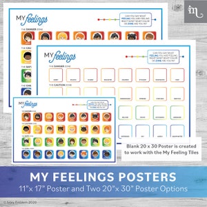 Calm Down Corner | Feelings Thermometer Poster Bundle | Home Version ...