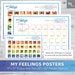 Calm Down Corner Feelings Thermometer Poster Bundle Home Version ...