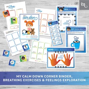 Home Version | Feelings Thermometer Calm Down Corner Bundle | Printable ...