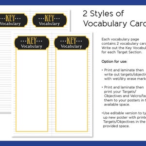 Learning Objectives Targets Proficiency Scales Bulletin | Etsy