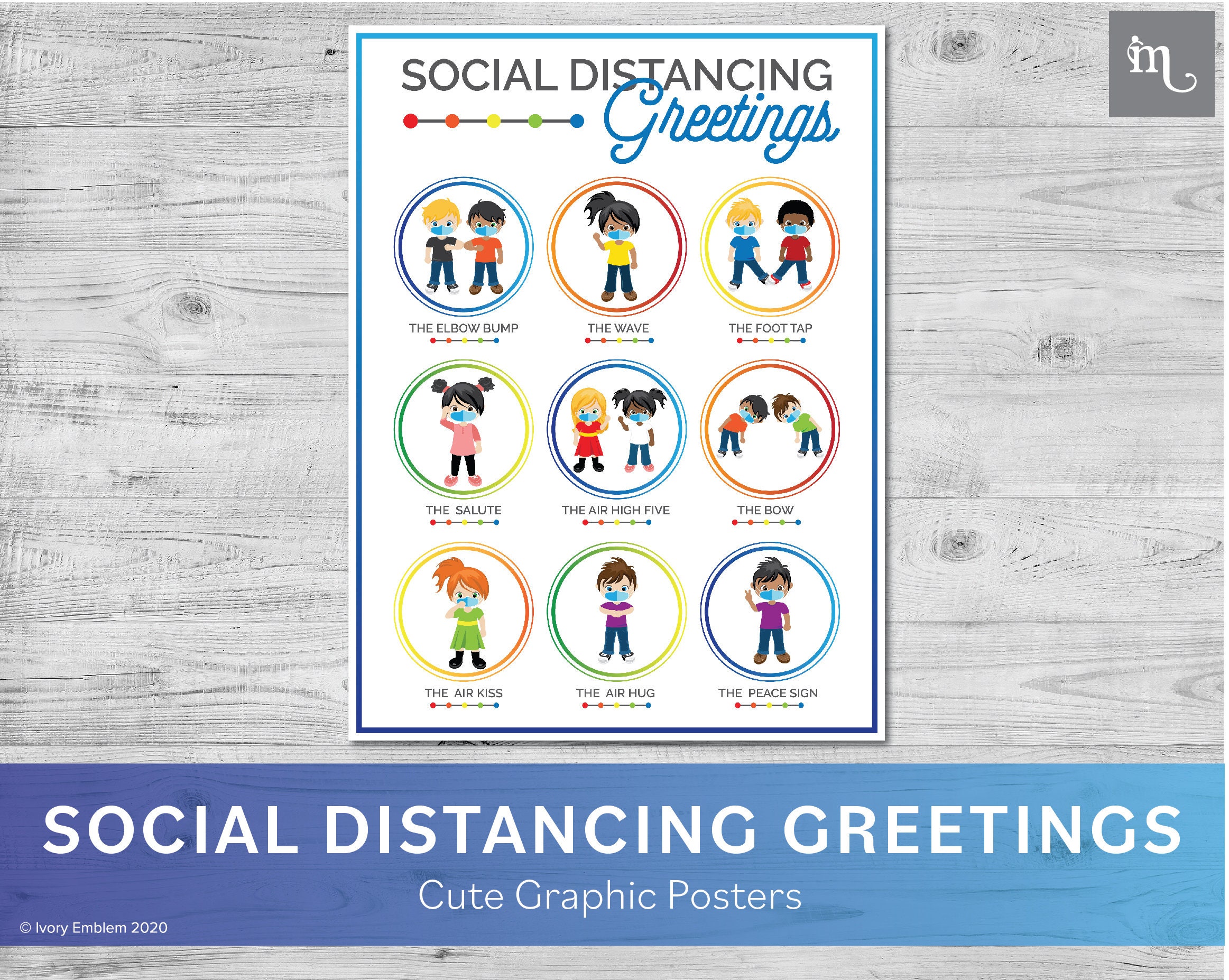 Social Distancing | Greetings Poster - Etsy