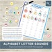 Learning Letter Sounds | Alphabet and Vowel Sound Practice | Busy ...