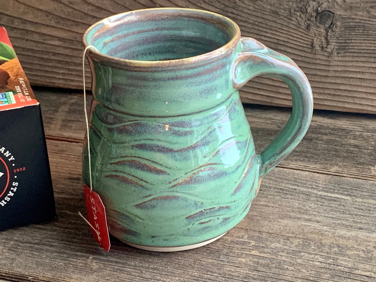 Handcrafted Stoneware Mugs - Etsy